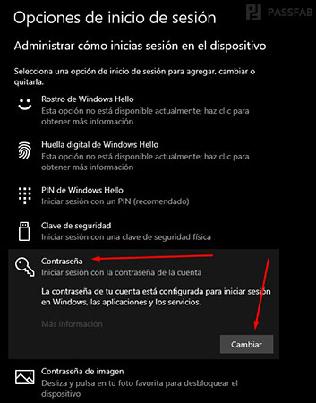 Cómo cambiar la contraseña de mi laptop [Windows 10/8/7]